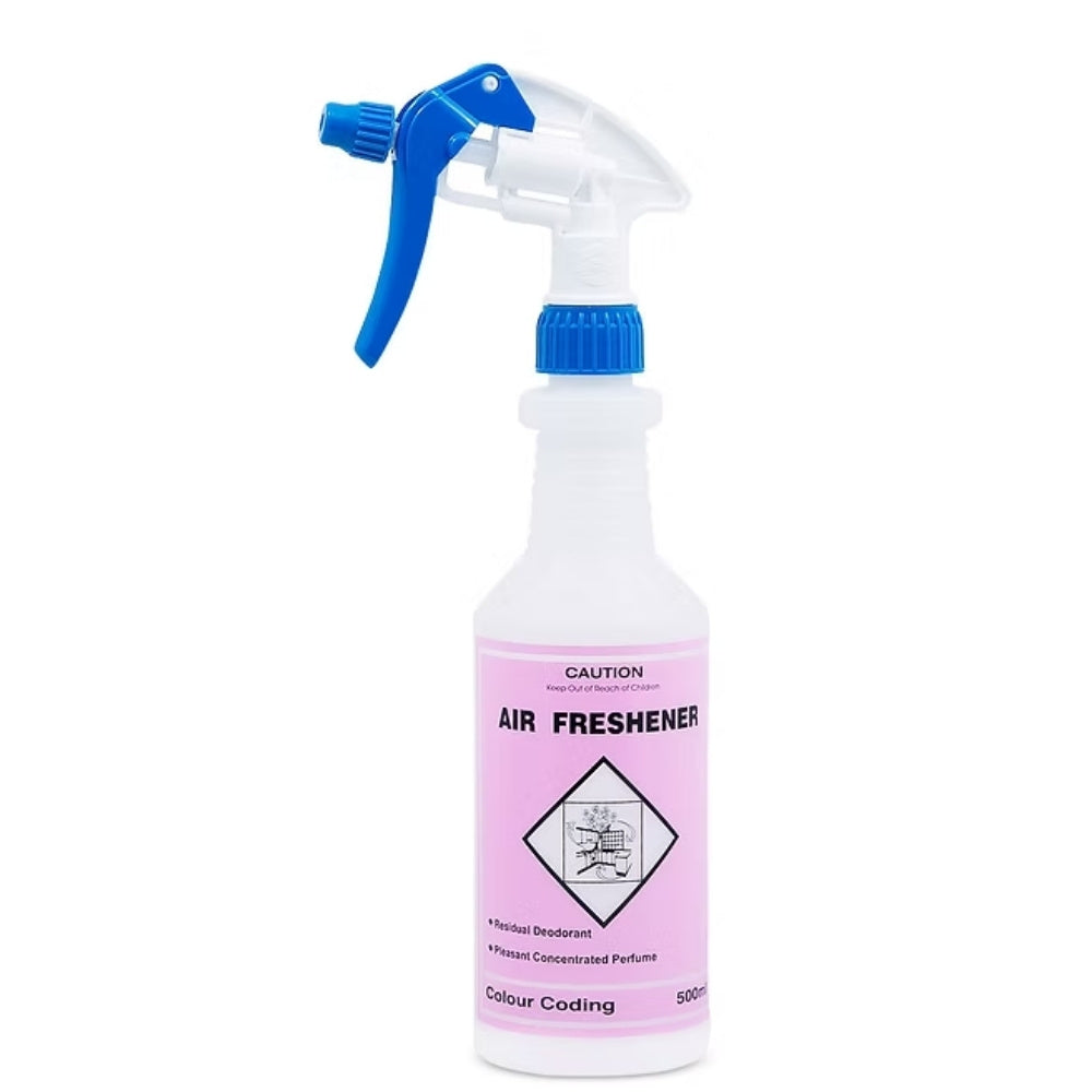 Clean Plus Colour Coded 500mL Bottle – Air Freshener Empty Packaging