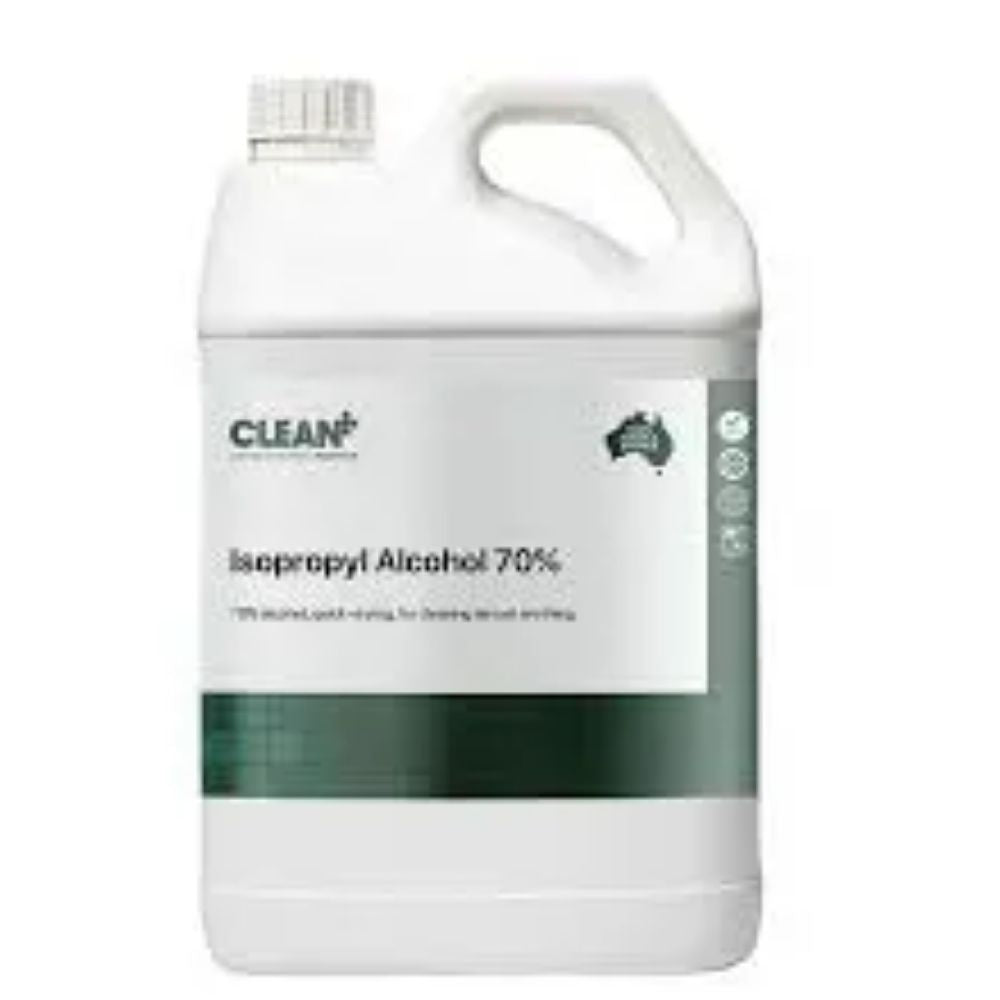 Clean Plus Isopropyl Alcohol 70% – 5 L & 20 L | Professional-Grade IPA