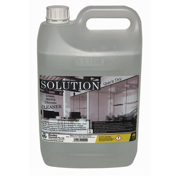 Enviro Solution Glass & Mirror Cleaner 5 L – Streak-Free Surface Cleaner